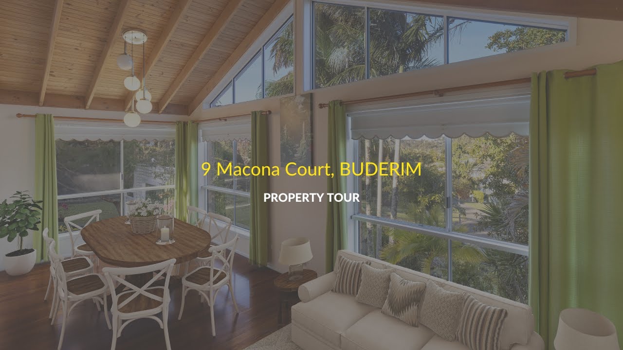 9 Macona Court, Buderim - Marketed by Niall Molloy - YouTube