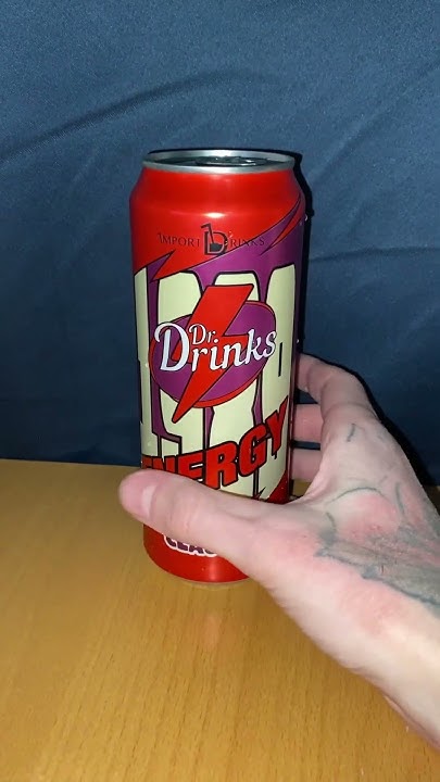 НОВЫЙ БРЕНД ЭНЕРГЕТИКА / DR.DRINKS ENERGY CLASSIC IMPORT DRINKS ...