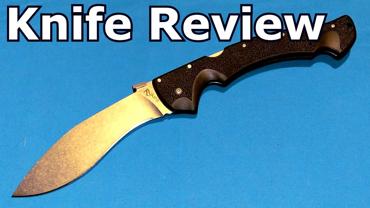 Cold Steel Rajah II (CS-62JL) | Knife Review - YouTube