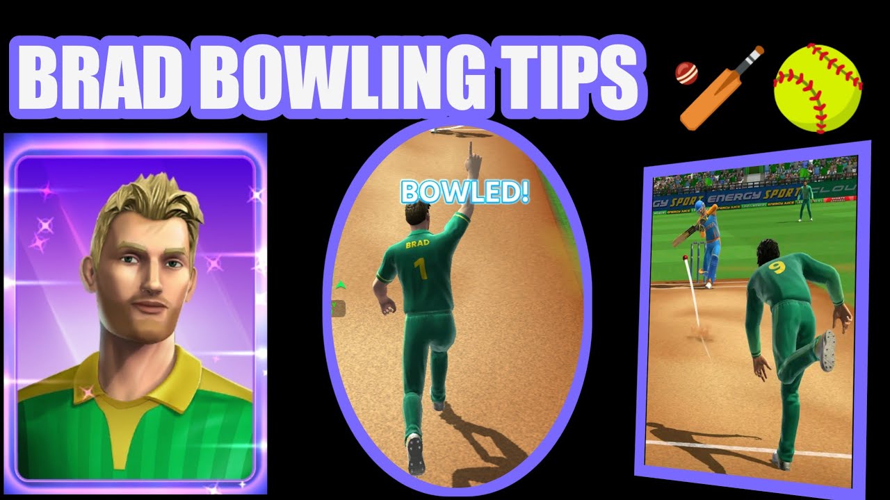 BRAD ON FIRE 🔥 |CRICKET LEAGUE BRAD BOWLING TIPS| - YouTube