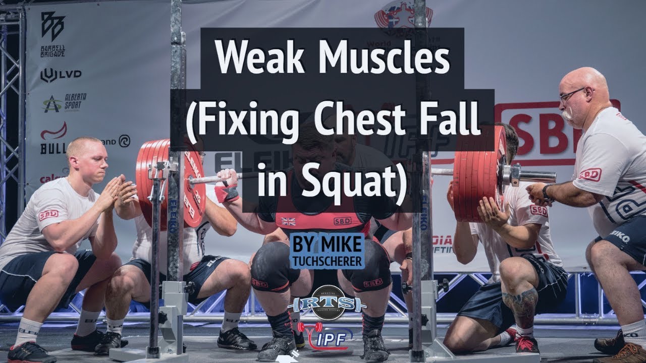 Fixing The Chest-Fall in the Squat - YouTube