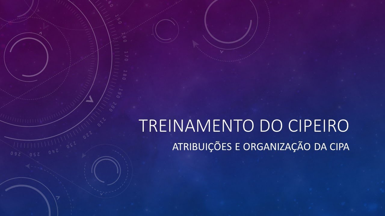 Formação do cipeiro - Atribuições e funcionamento da CIPA - YouTube