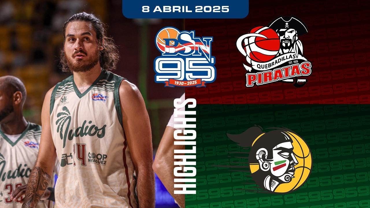 Highlights - Piratas de Quebradillas vs. Indios de Mayaguez - BSN 2025 ...
