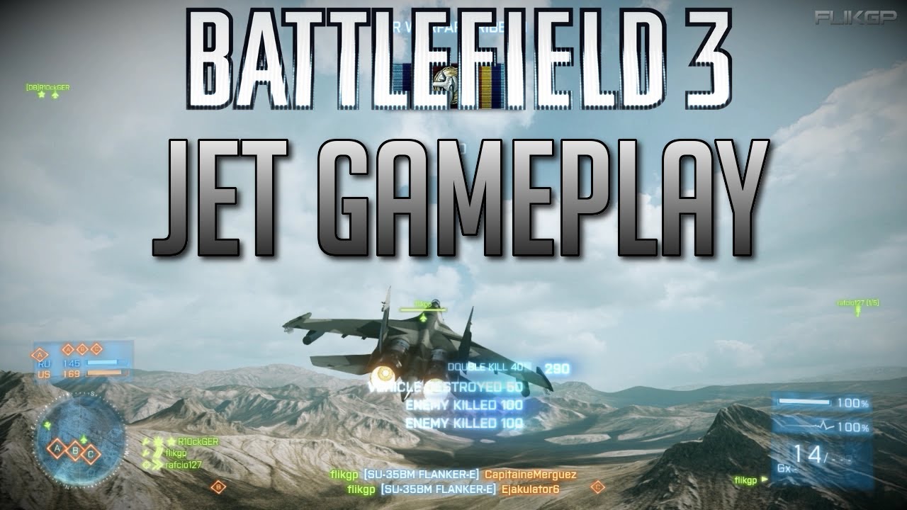 Battlefield 3 | Jet Gameplay | Operation Firestorm - YouTube