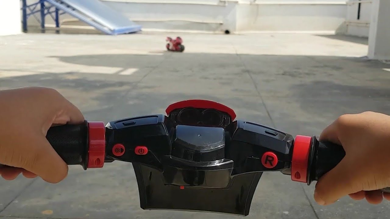 UNBOXING and INTRODUCING remote control motorgame 4D/RC (😂funny fails ...