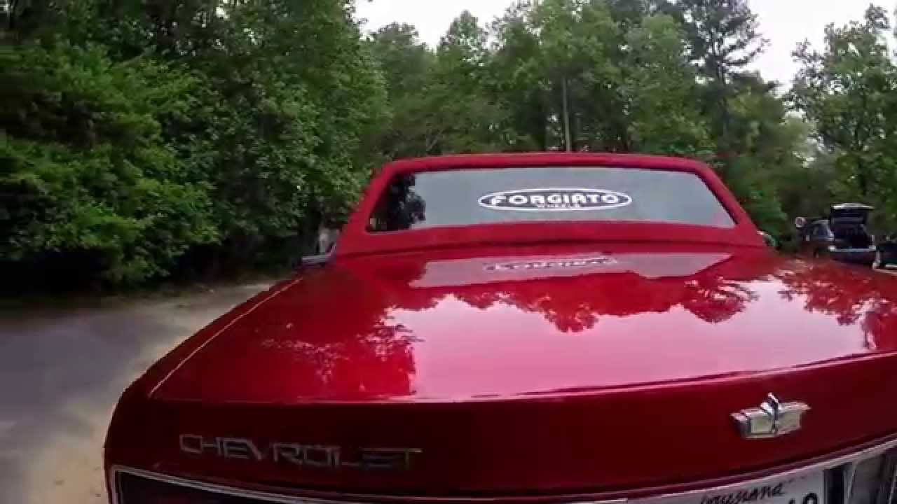 CLEAN BOX CHEVY SUPER GLASS PAINT ON BRUSHED FORGIATOS 26" WHEELS - YouTube