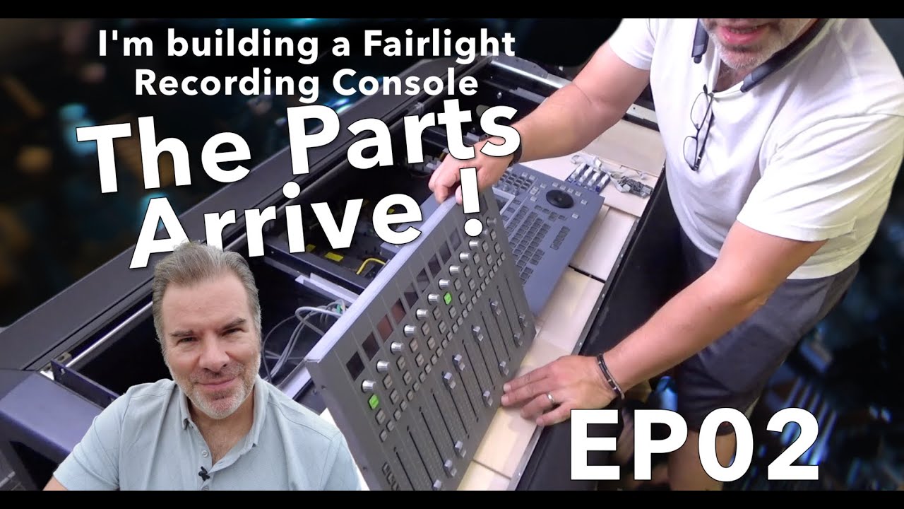 I'm building a Fairlight Recording Console ! - EP02 Parts Arrive ...