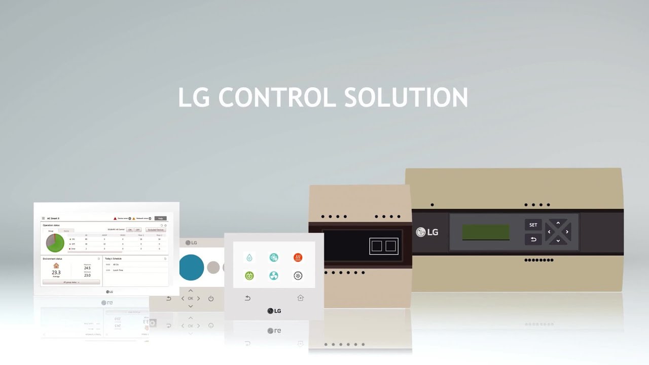 LG Control Solution Line-up Introduction - YouTube