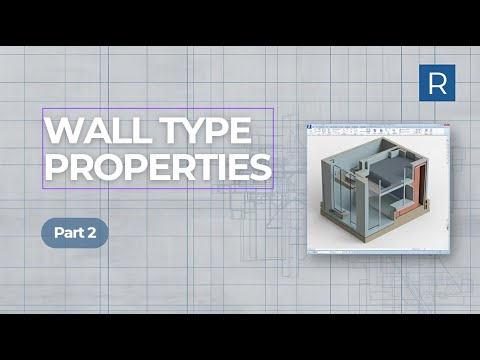 WALL TYPE PROPERTIES Part 2 - YouTube