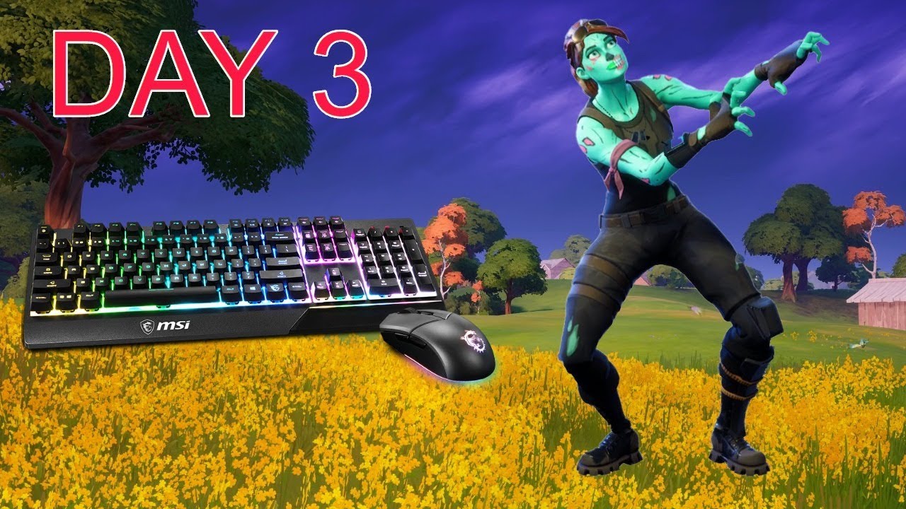 Fortnite Keyboard and mouse DAY 3 - YouTube