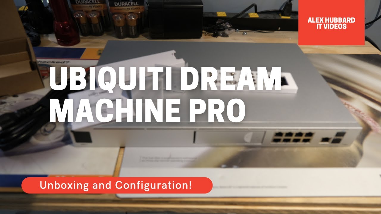 Ubiquiti Unifi Dream Machine Pro | Unboxing and Configuration - YouTube