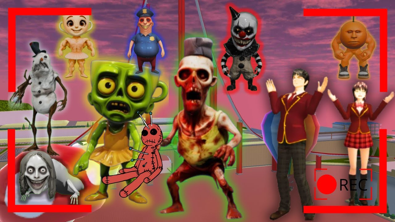 DAHSYAT! Pertarungan Sengit ZOMBIE Hamood Habibi VS Polisi SUPER SAIYA ...