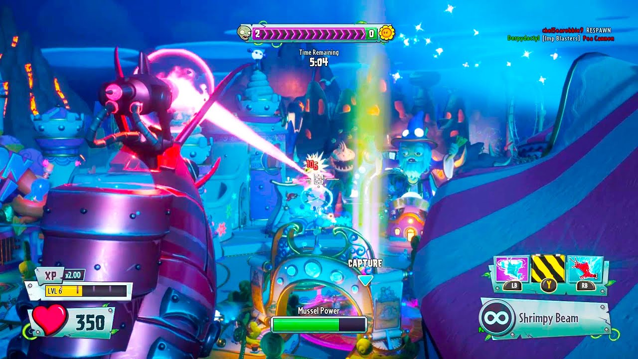 LOL!!! IMP Mech + Parrot = Flight (Plants vs Zombies Garden Warfare 2 ...