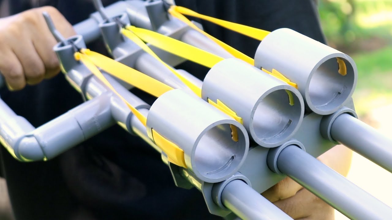 3 in 1 Cool PVC Craft - YouTube