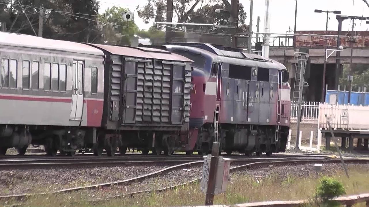 Australian Trains V/Line A Class Locomotive A60 A62 A66 A70 Passenger ...
