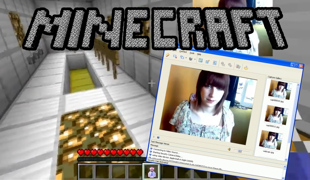 GIRL ON CAM - Girl Play Minecraft - YouTube