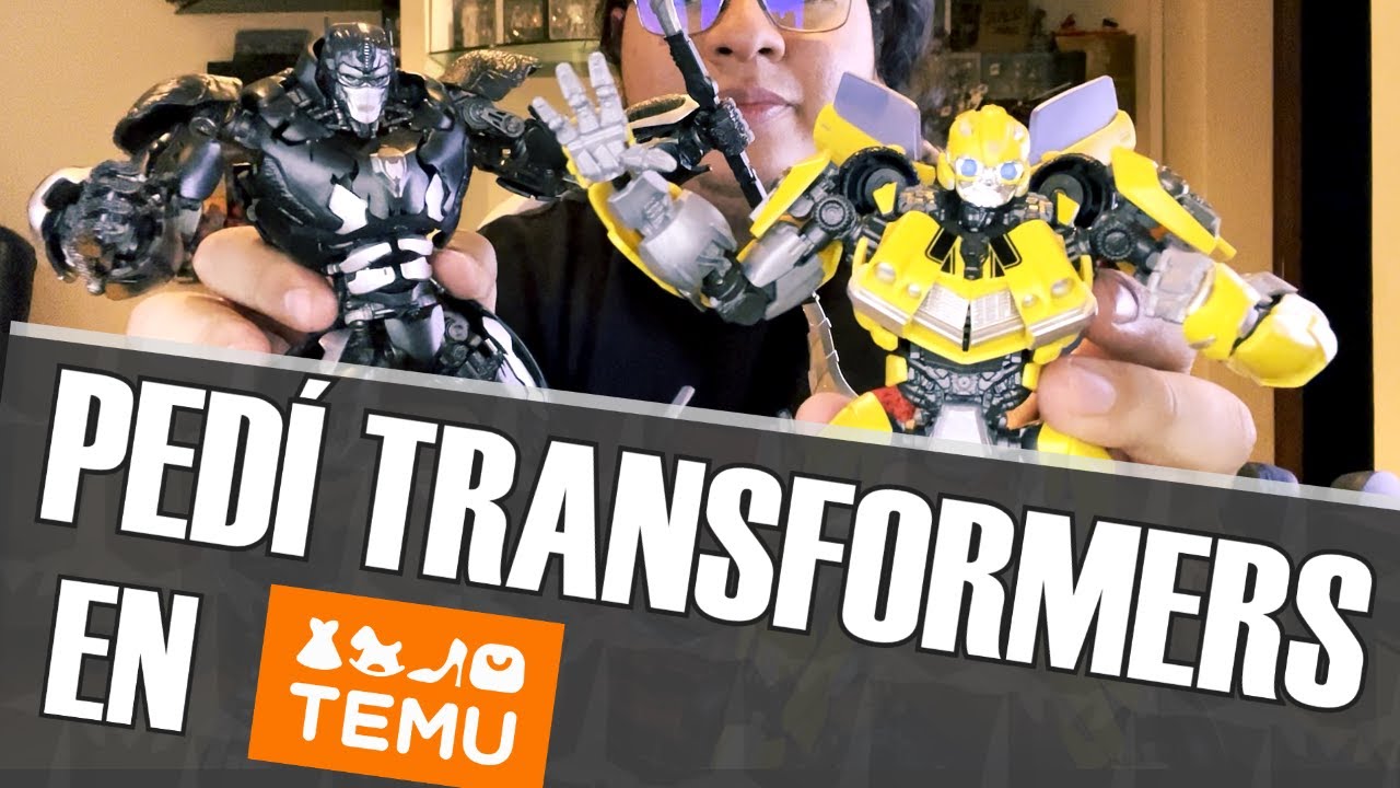 Pedí TRANSFORMERS en TEMU - YouTube