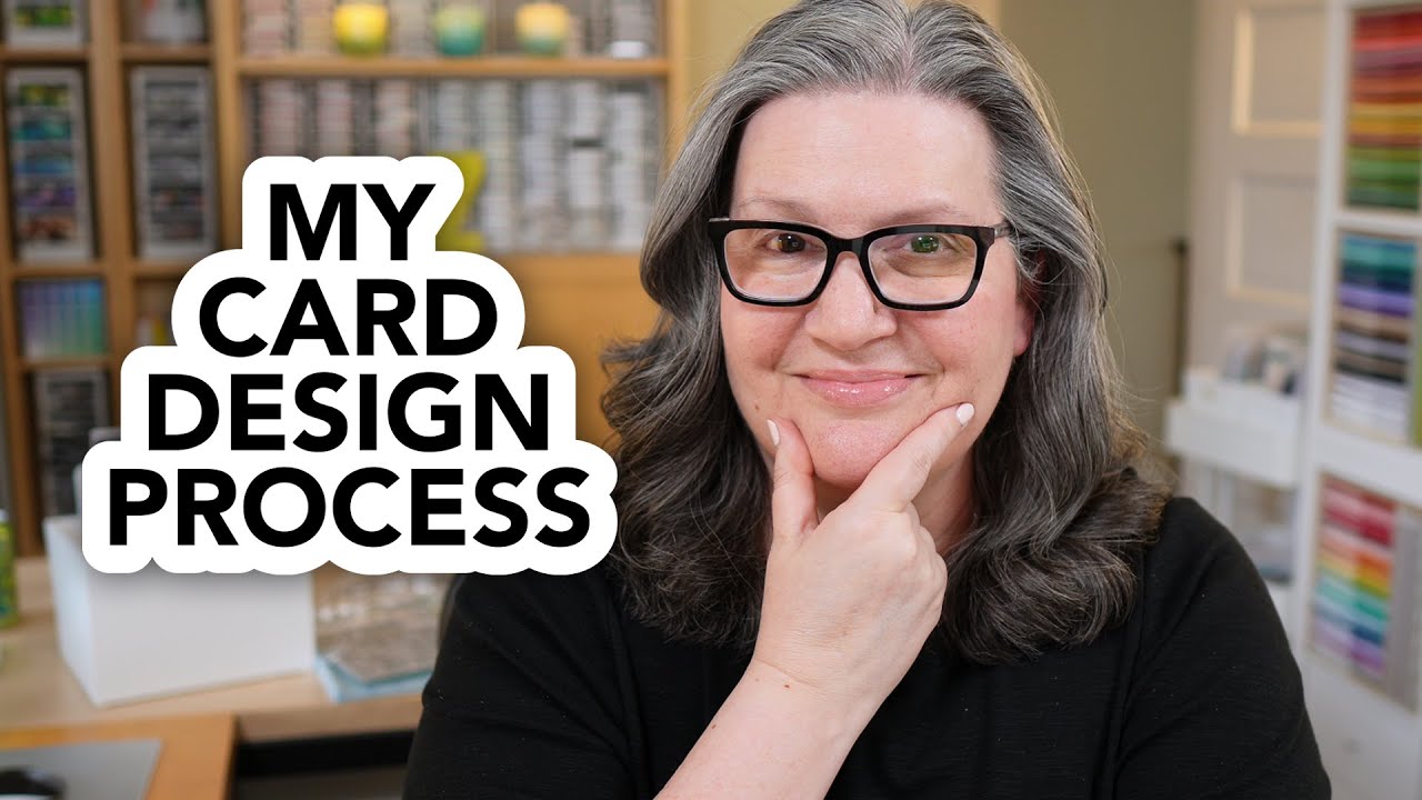 A peek into my card design process step-by-step - YouTube