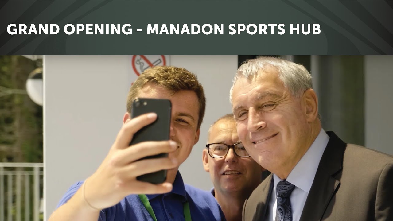 Grand Opening of the Manadon Sports Hub - YouTube