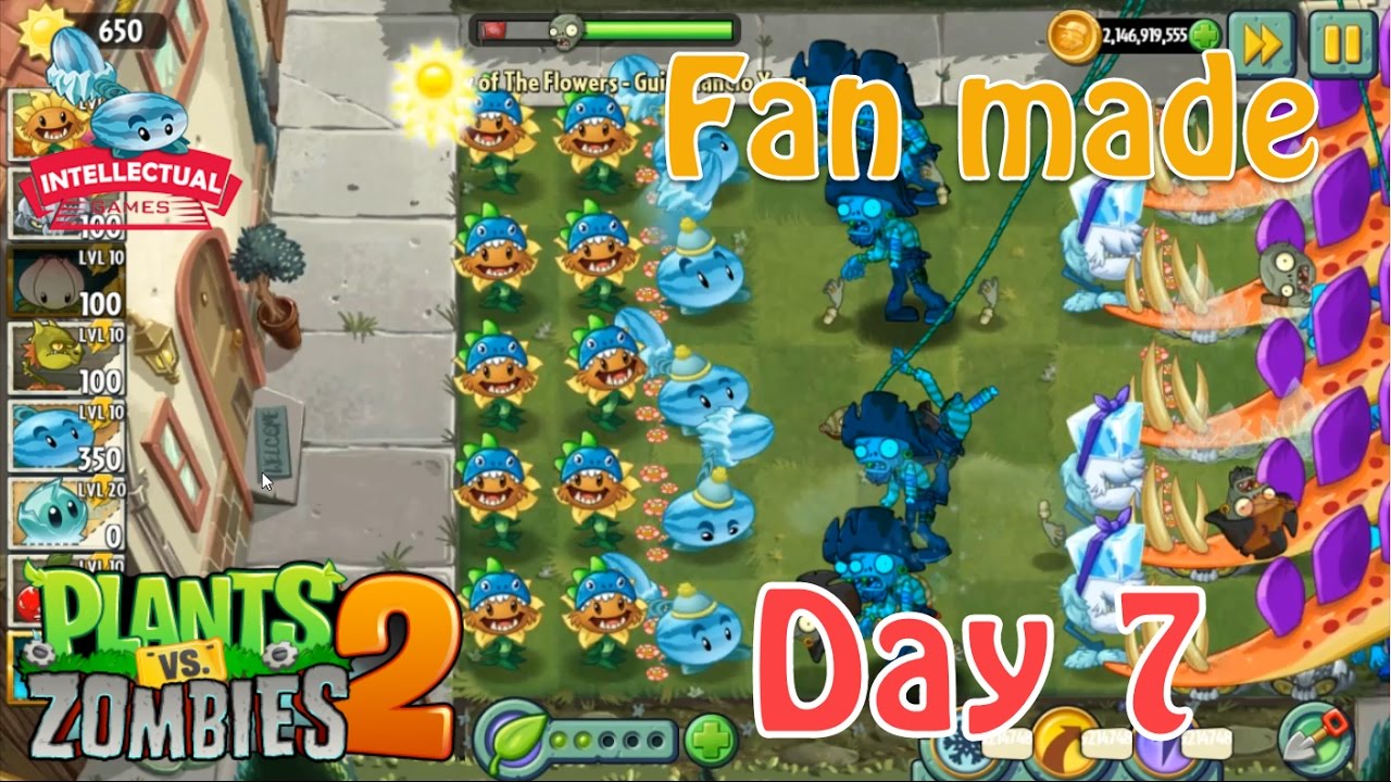Day 7 - Duality of The Flowers - Plants vs Zombies 2 Fanmade - YouTube