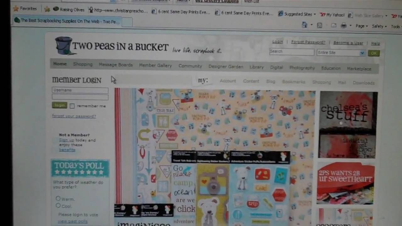 Free digital scrapbook kits - YouTube