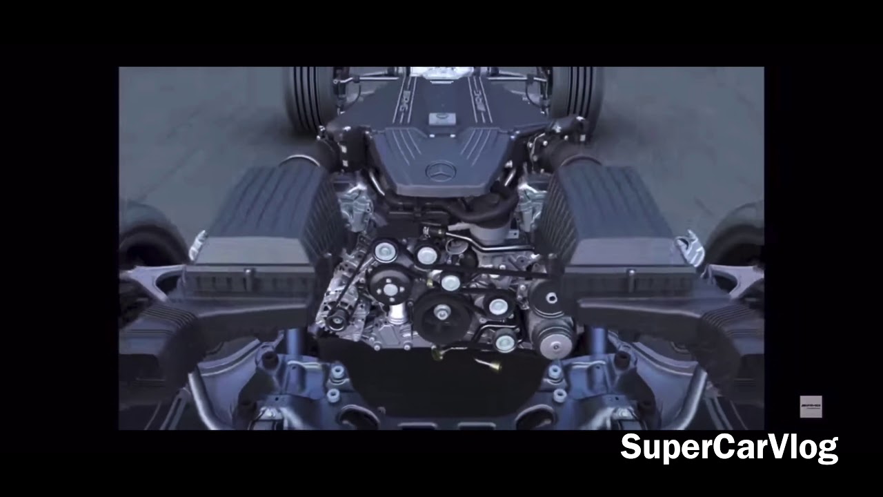 MERCEDES BENZ SLS. AMG Mechanical part - YouTube