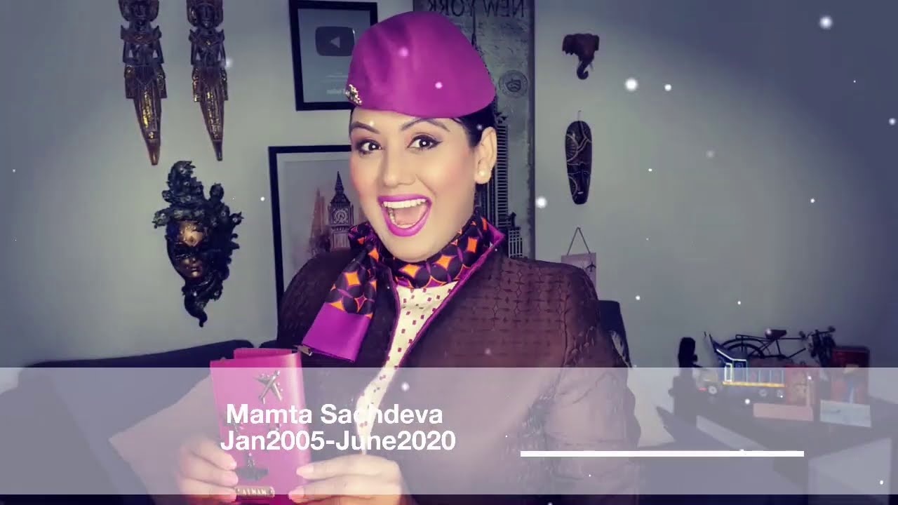 My Cabin Crew Journey & Achievents - Mamta Sachdeva | Etihad Airways ...