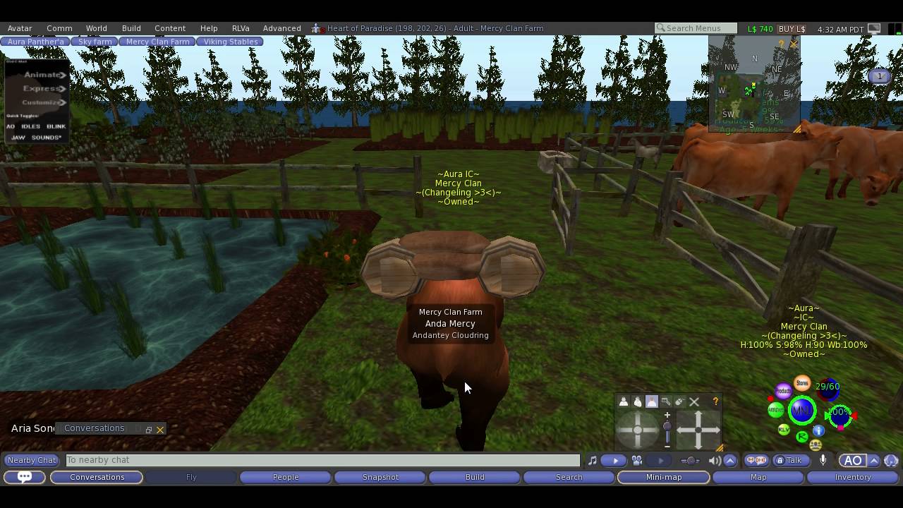 AURA Roleplay system in Second Life - Intro - YouTube