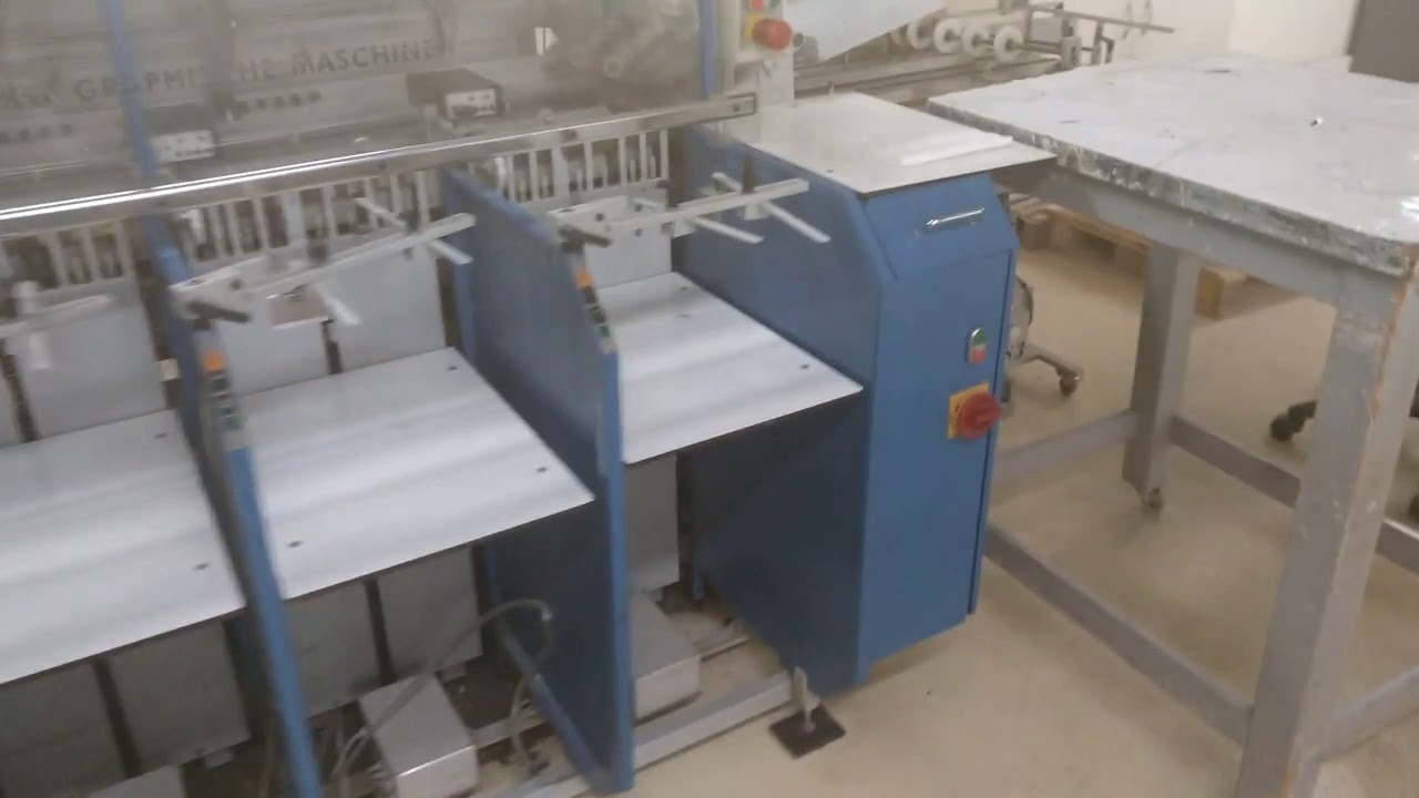 MKW Rapid 350 Automatic Collators - 2005 - YouTube