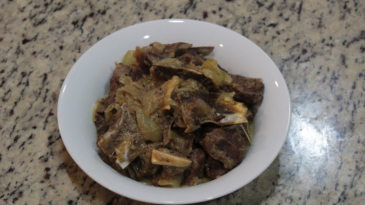 DIBI (Braised lamb) - YouTube