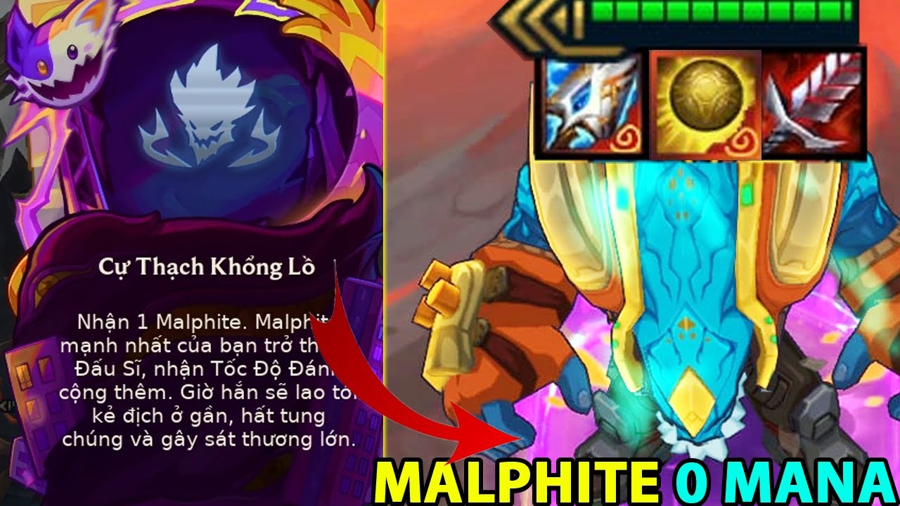 MALPHITE 0 MANA ỦI LIÊN TỤC CLEAR BẢN ĐỒ TRONG TÍCH TẮC VỚI THÁNH KIẾM ...