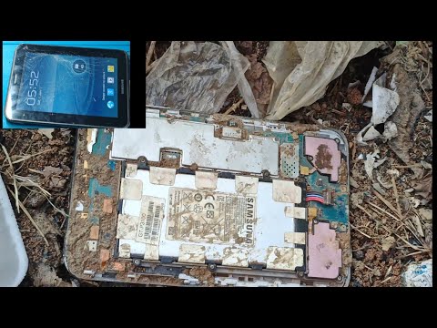 Restoration broken tab found in the rubbish.Turn Samsung galaxy tab 2 ...