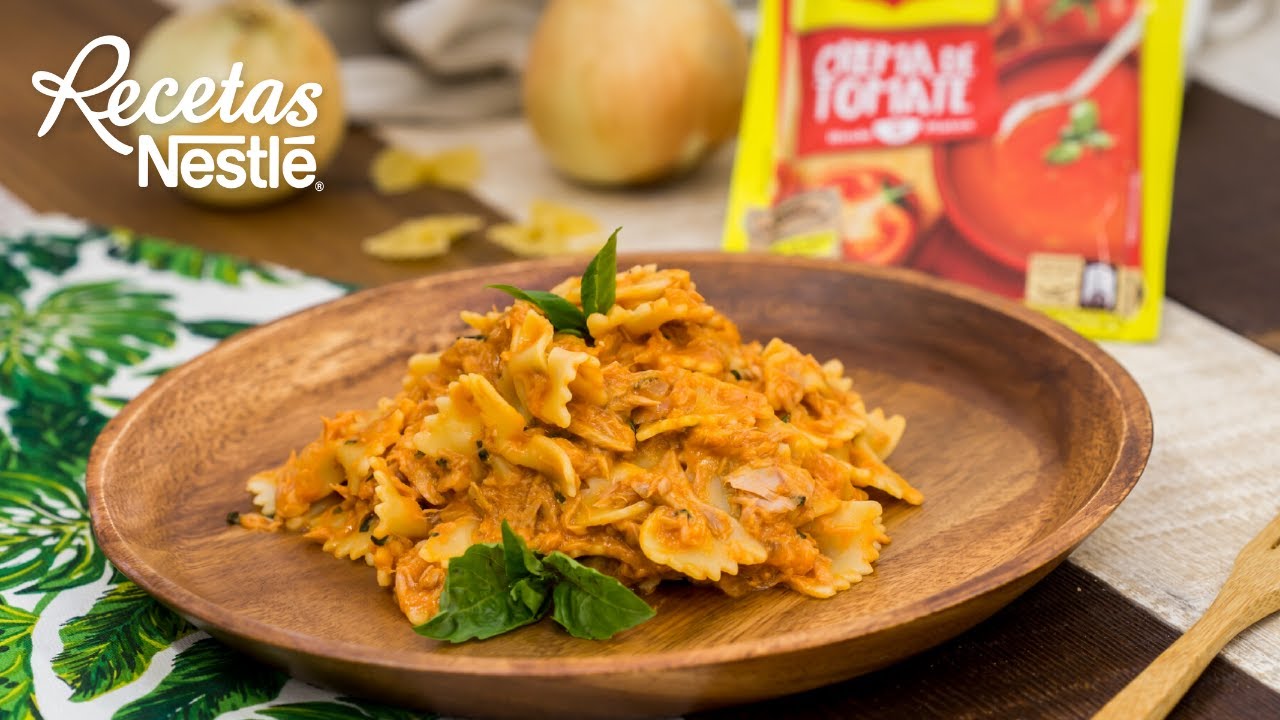 Pasta con Atún Guisado MAGGI | Recetas Nestlé CAM - YouTube