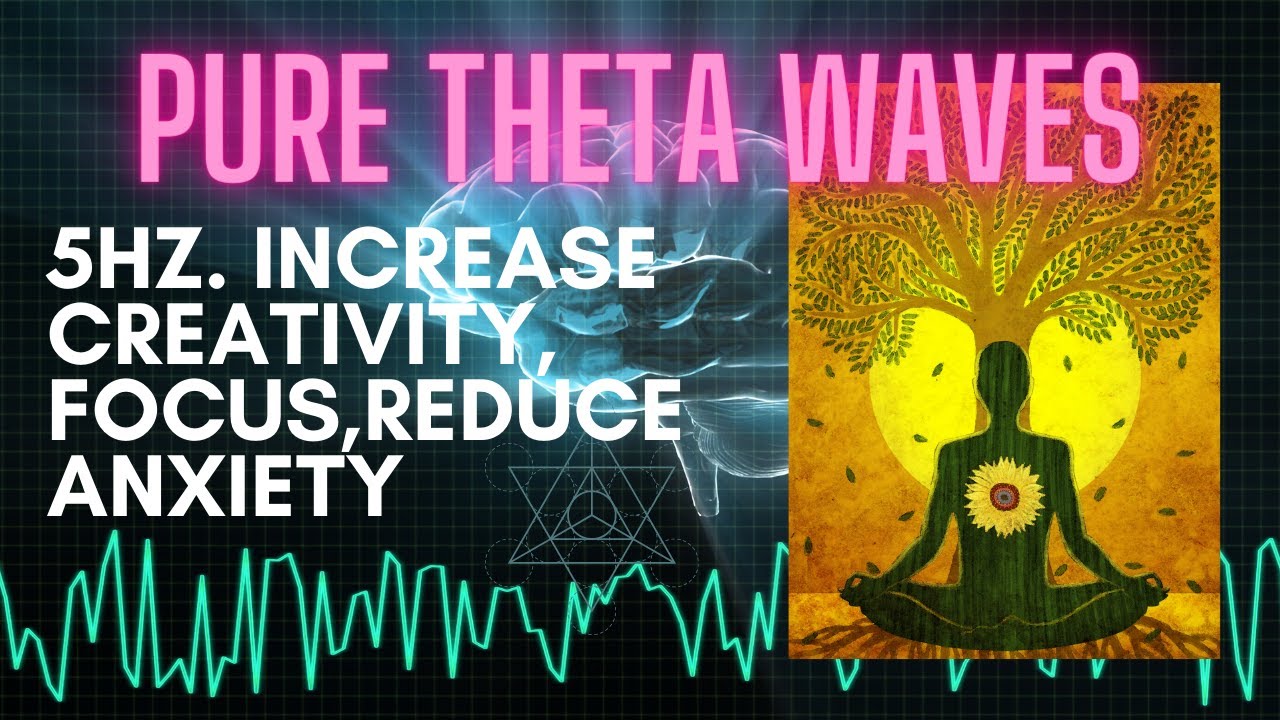 Powerful Theta brain waves-5HZ for creativity, focus and reduce ...