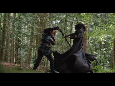 The Green Knight Vs The Weeping Monk Fight Scene | CURSED 1x8 - YouTube