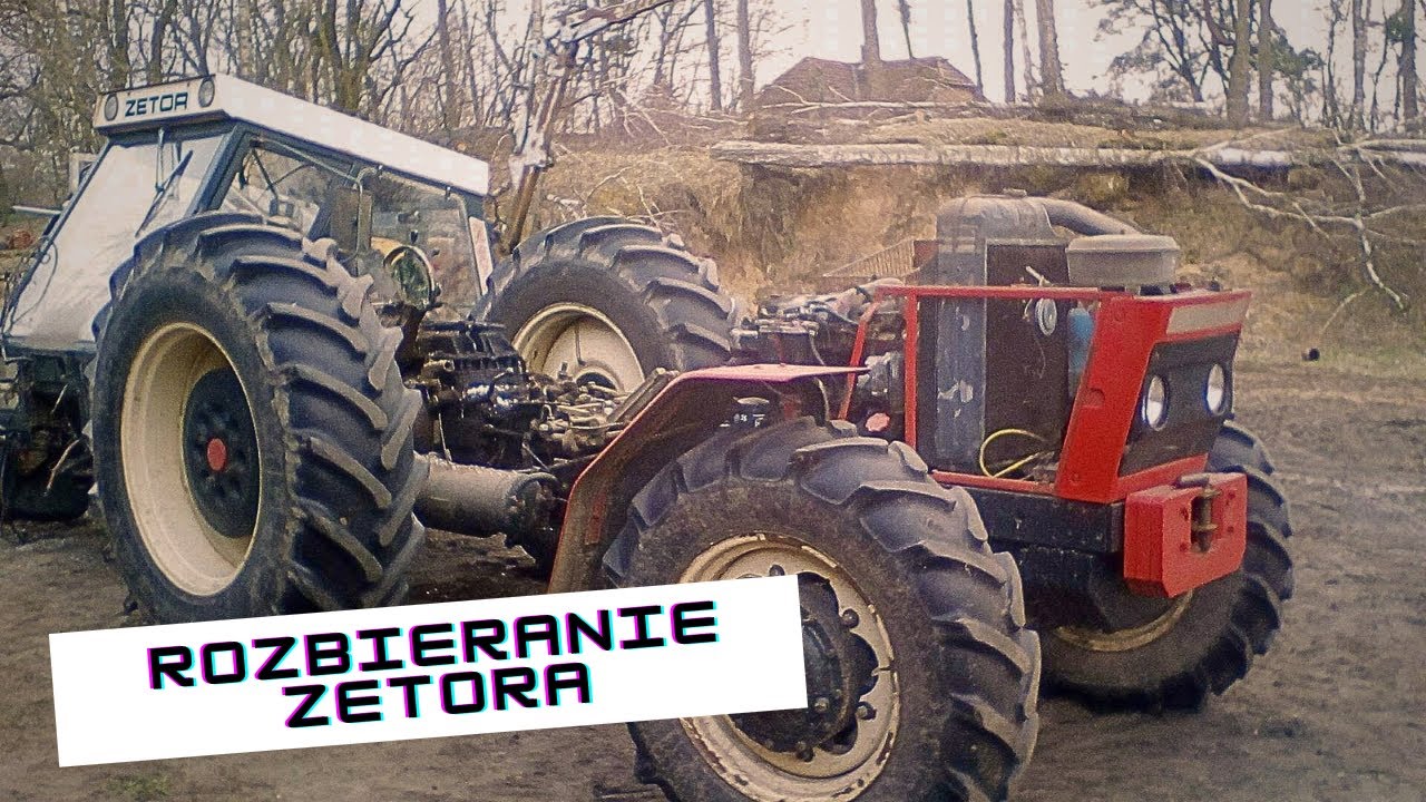 Rozbieranie Zetora 12145 - Wycieki z podnośnika , przygotowanie do ...