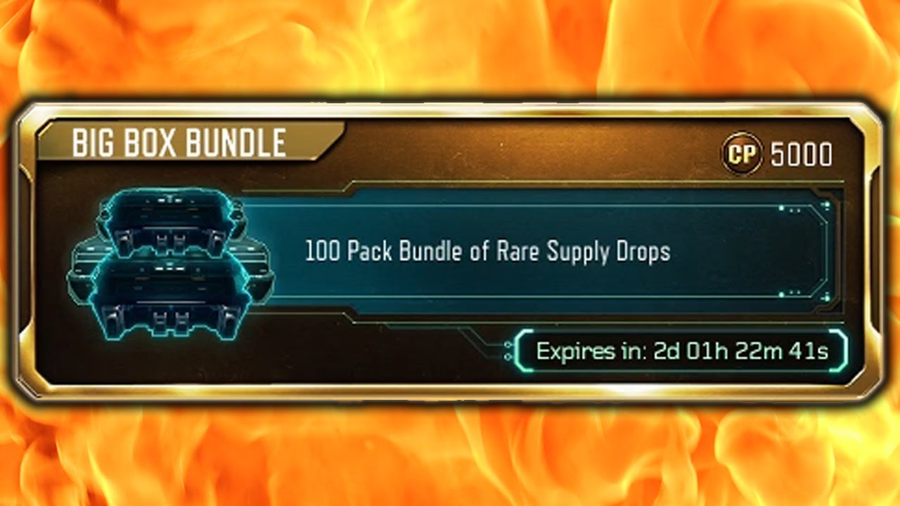 BIG BOX BUNDLE OPENEN! - SUPPLY DROP OPENING #44 (COD: Black Ops 3 ...