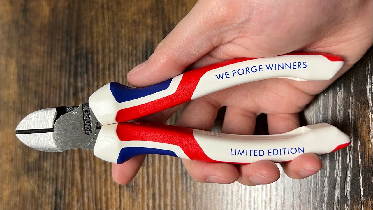 Knipex Limited Edition Diagonal Cutters (We Forge Winners) - YouTube
