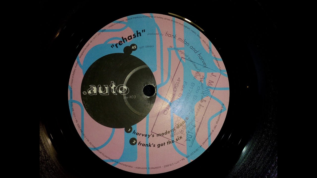 Frank Milan and Harvey - Rehash (Harvey´s Modern Dance) - YouTube