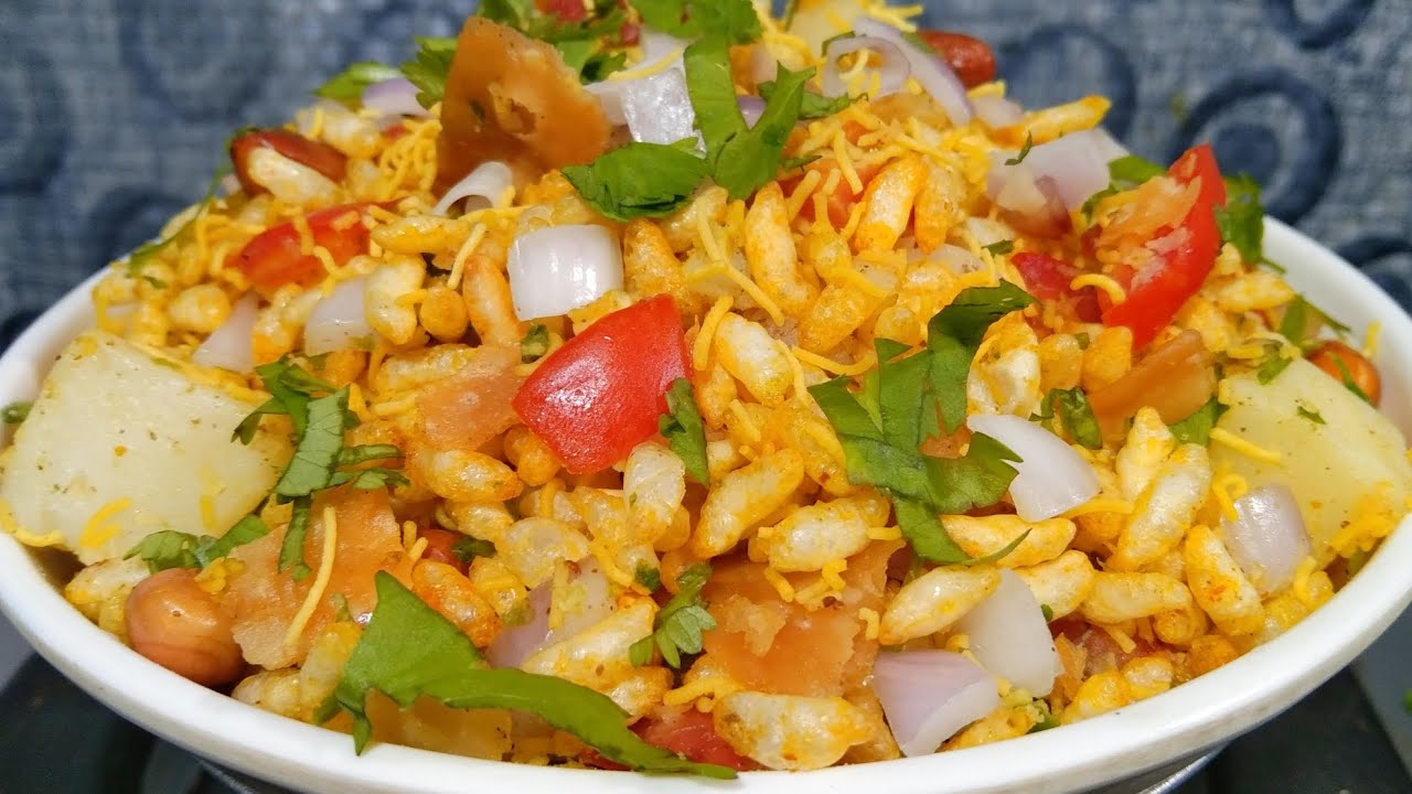 sukha bhel puri recipe| ठेले वाली सूखी भेल घर में बनाएं| dry bhel Puri ...