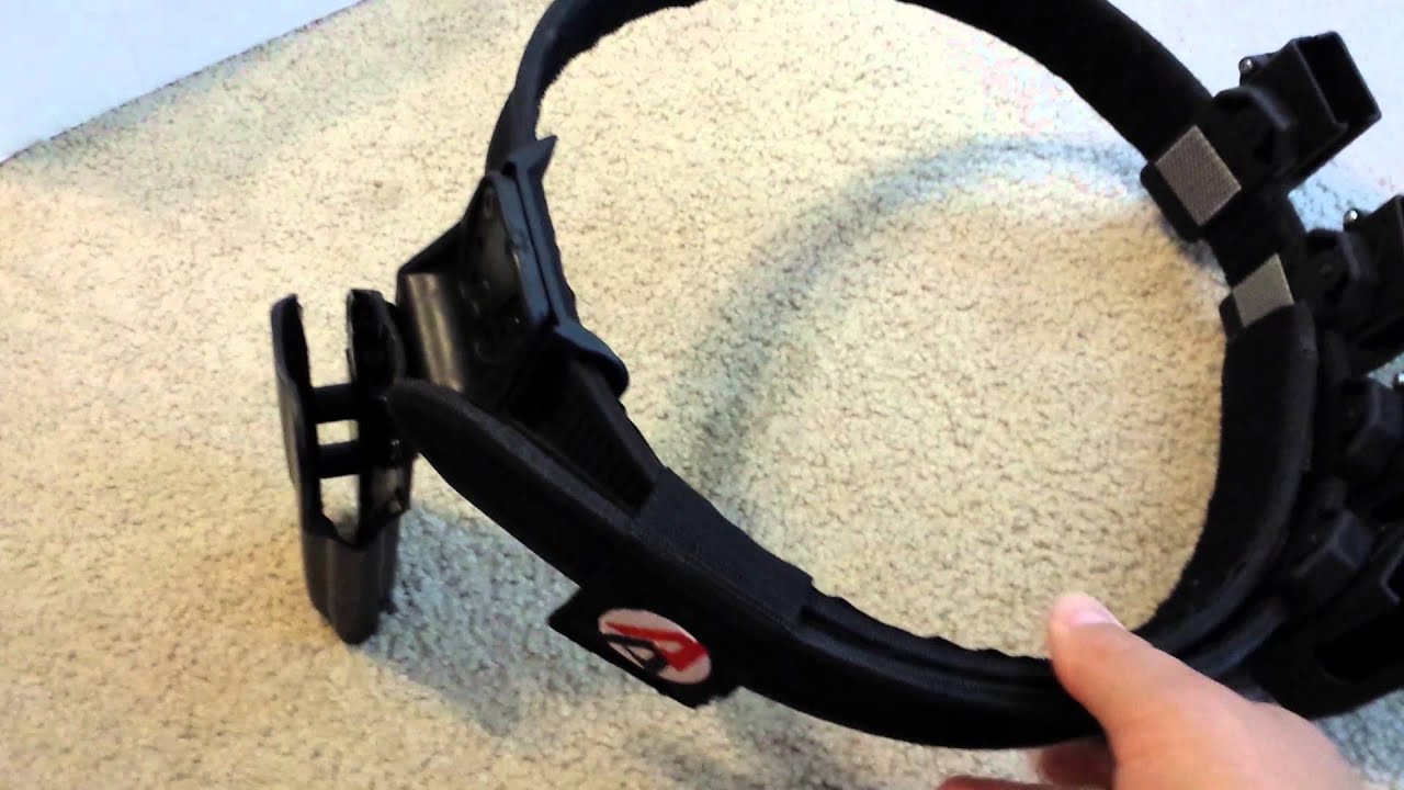 Double Alpha AA Competition Pistol Belt Rig Glock 34 Bladetech CR Speed ...