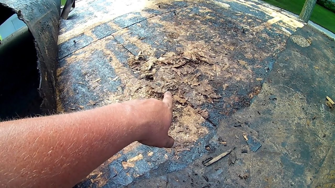 7 LAYER TEAR OFF!!! ROTTEN WOOD EVERYWHERE! - YouTube
