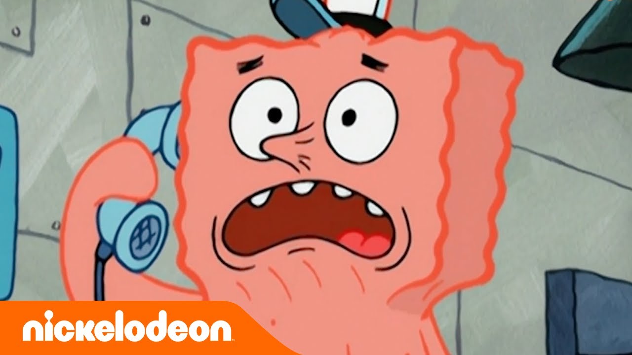 SpongeBob | SpongeBob DIUSIR dari Krusty Krab | Nickelodeon Bahasa ...