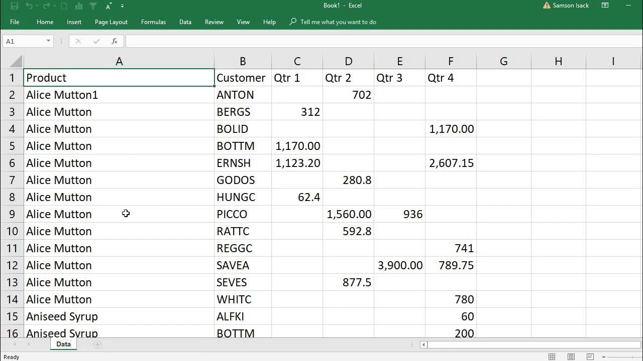 EXCEL : Pivot Table - How to get TAB delimited TEXT FILE Source data to create Pivot table in ...