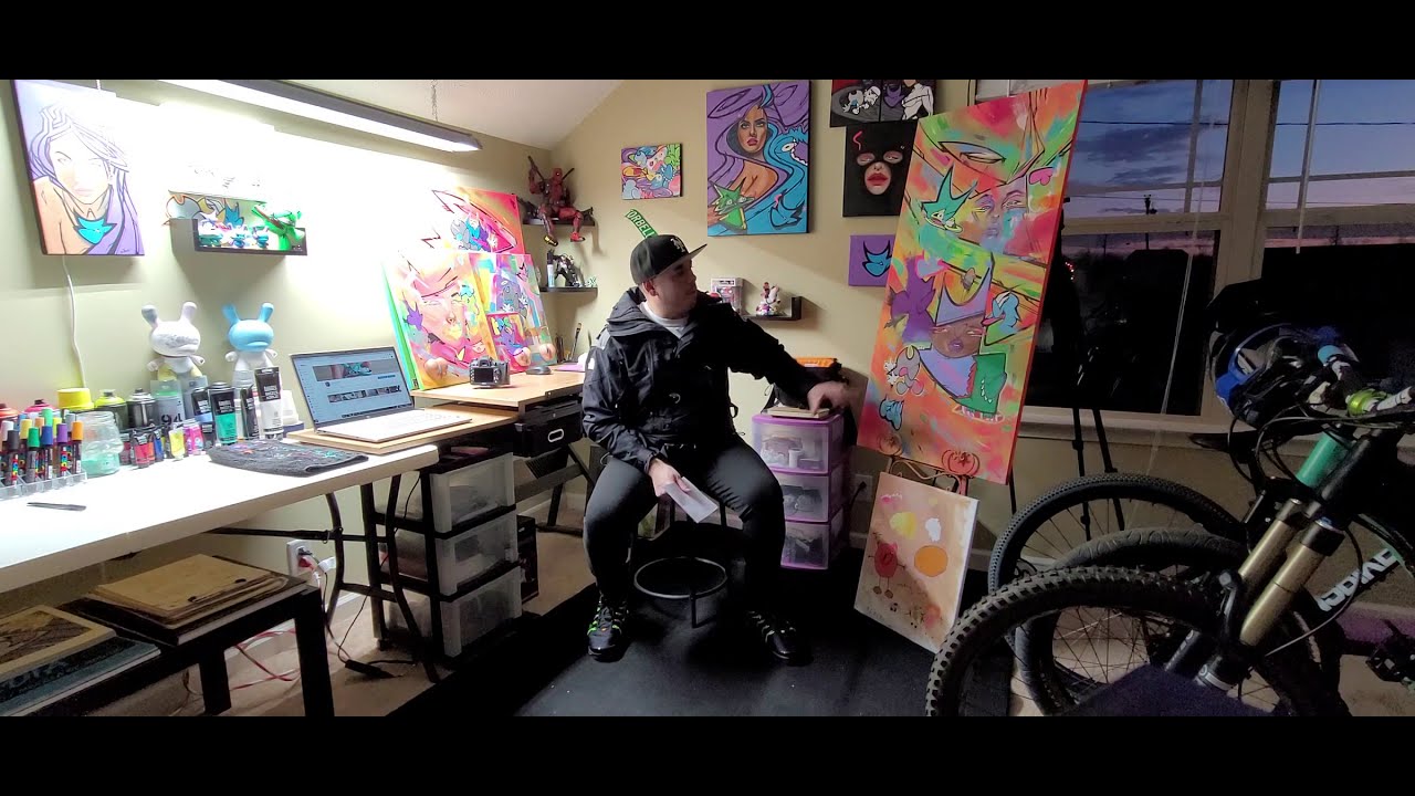 FAS ART | Studio Talk | Graffiti On Canvas - YouTube