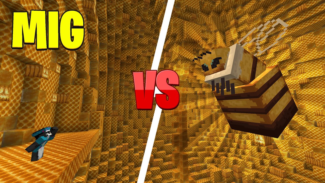 Jeg Kæmper Mod En BI I Minecraft?! - YouTube
