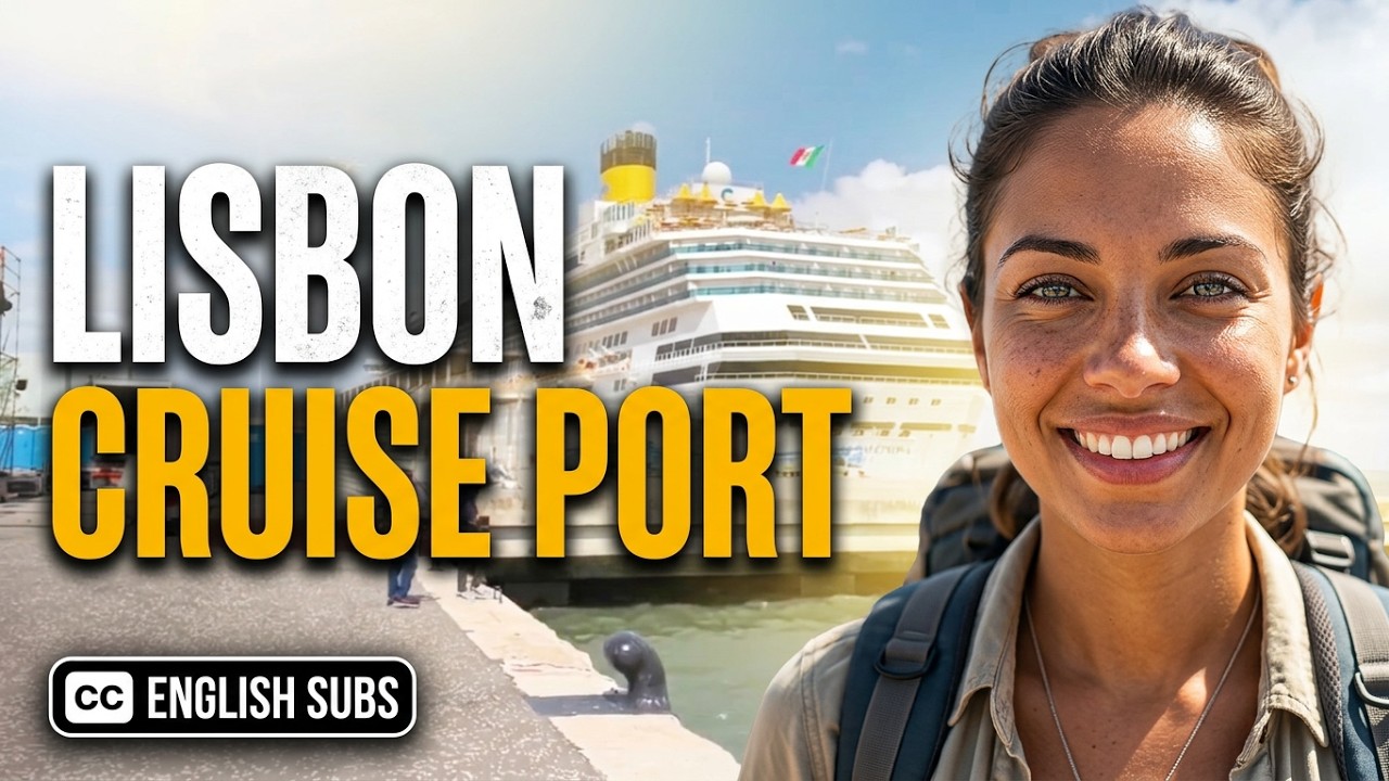 Lisbon Portugal Cruise Port Walking Tour - YouTube