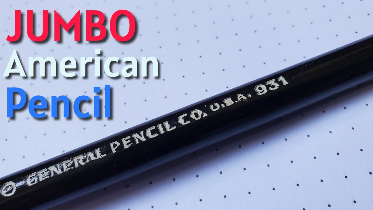 General Pencil Co. "Exercise" No. 931: A Review of a Classic American ...