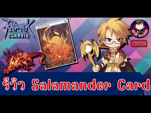 🔴[Live] Ragnarok GGT Classic EP.370 : รีวิว Salamander Card แรงแค่หนายย ...