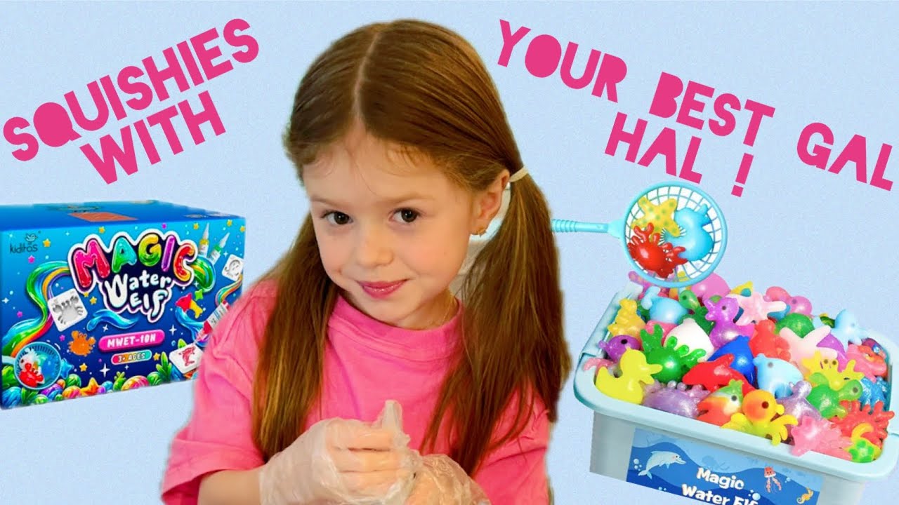 Make SQUISHIES with ME! 🦀 #fun #create #diy #silly #funny #magic # ...
